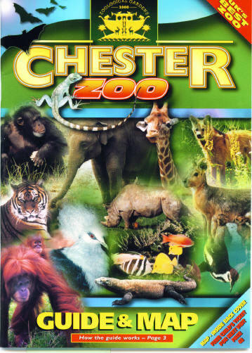 Chester Zoo guide or guidebook for 2000.