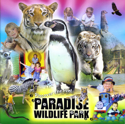 Paradise Wildlife Park guide or guidebook for 2008.