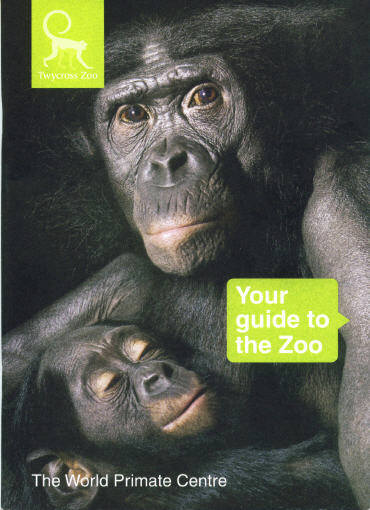 Twycross Zoo guide or guidebook for 2012.